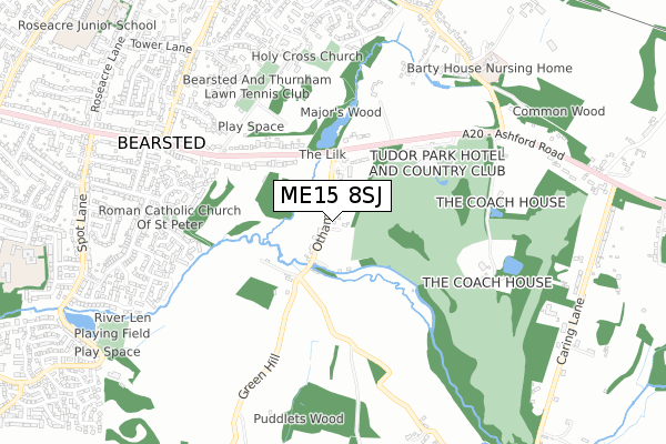 ME15 8SJ maps, stats, and open data