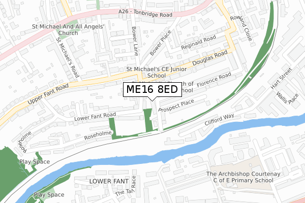 ME16 8ED maps, stats, and open data