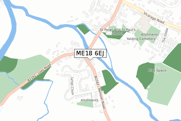 ME18 6EJ maps, stats, and open data