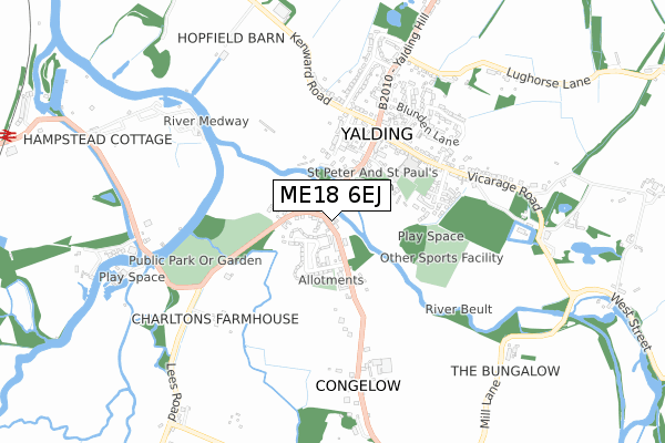 ME18 6EJ maps, stats, and open data