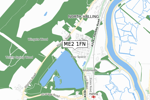 ME2 1FN maps, stats, and open data