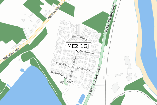 ME2 1GJ maps, stats, and open data
