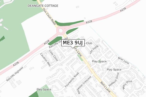 ME3 9UJ maps, stats, and open data