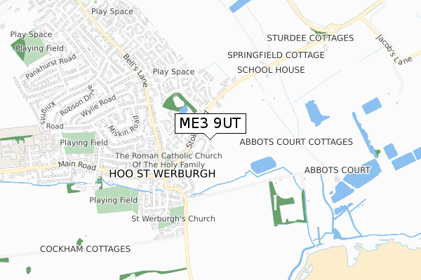 ME3 9UT maps, stats, and open data