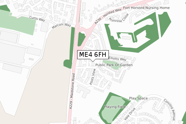 ME4 6FH maps, stats, and open data