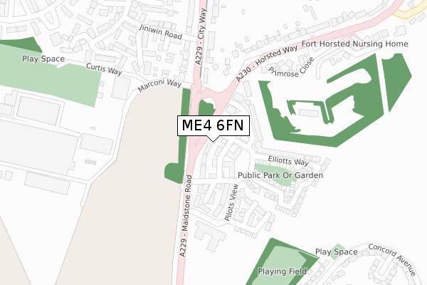 ME4 6FN maps, stats, and open data