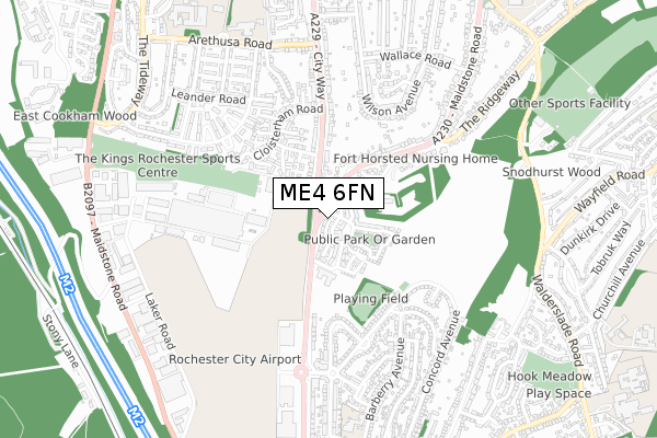 ME4 6FN maps, stats, and open data