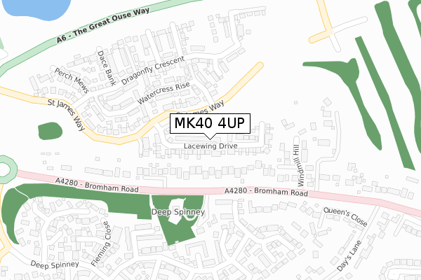 MK40 4UP maps, stats, and open data