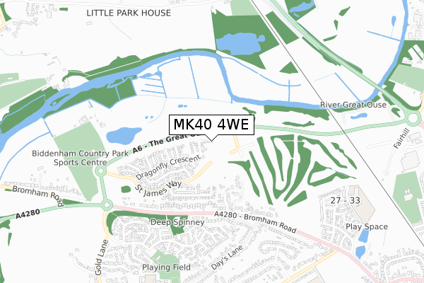 MK40 4WE maps, stats, and open data