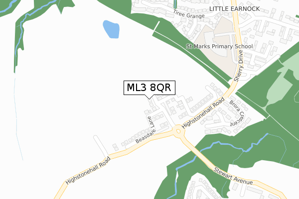 ML3 8QR maps, stats, and open data