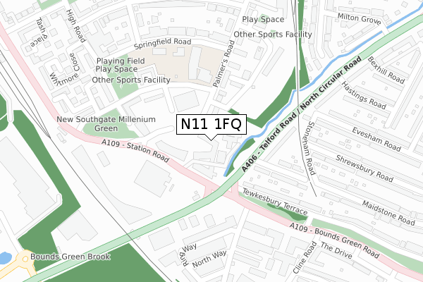N11 1FQ maps, stats, and open data