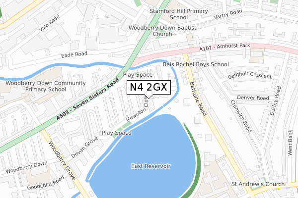 N4 2GX maps, stats, and open data