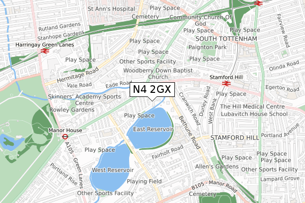 N4 2GX maps, stats, and open data