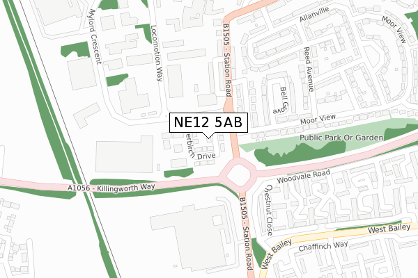 NE12 5AB maps, stats, and open data
