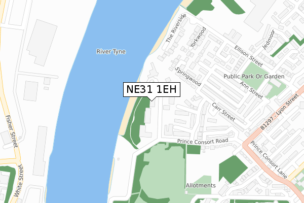 NE31 1EH maps, stats, and open data