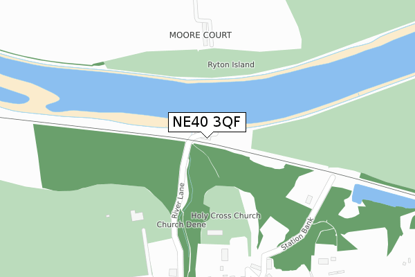 NE40 3QF maps, stats, and open data