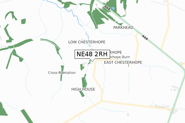 NE48 2RH maps, stats, and open data