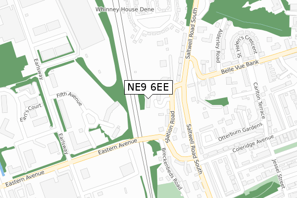 NE9 6EE maps, stats, and open data