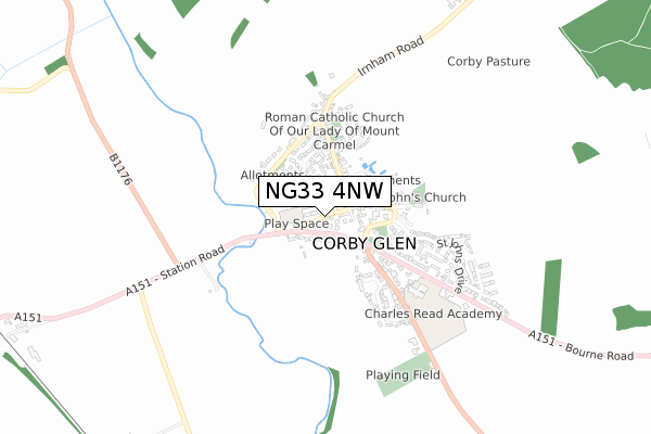 NG33 4NW maps, stats, and open data