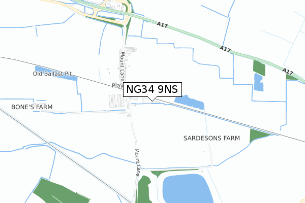 NG34 9NS maps, stats, and open data