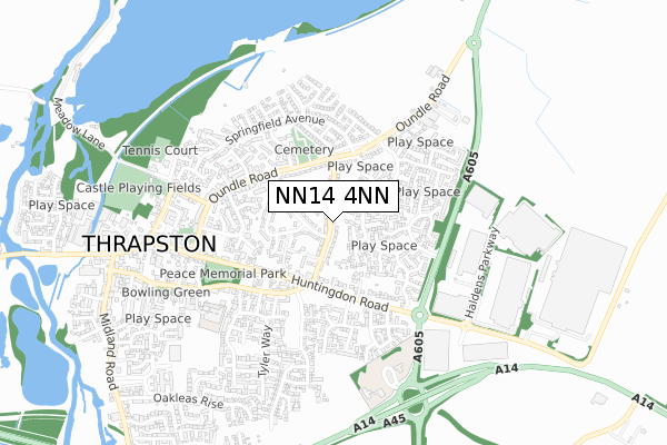 NN14 4NN maps, stats, and open data