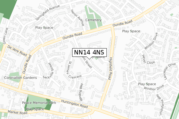 NN14 4NS maps, stats, and open data