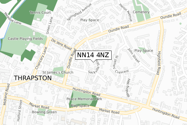 NN14 4NZ maps, stats, and open data