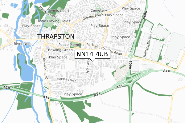 NN14 4UB maps, stats, and open data