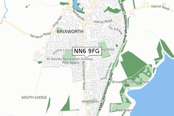 NN6 9FG maps, stats, and open data