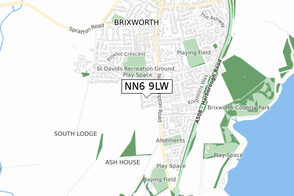 NN6 9LW maps, stats, and open data