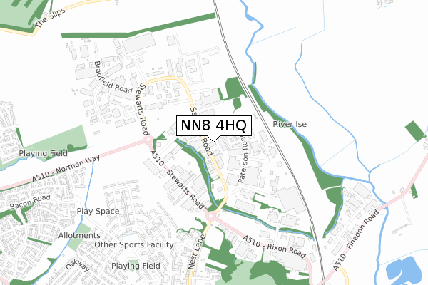 NN8 4HQ maps, stats, and open data