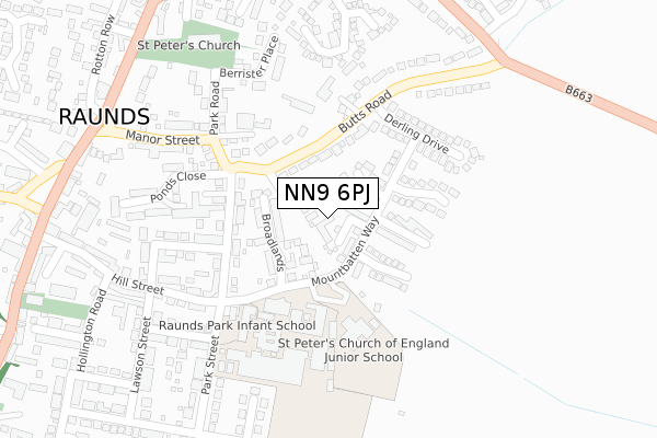 NN9 6PJ maps, stats, and open data