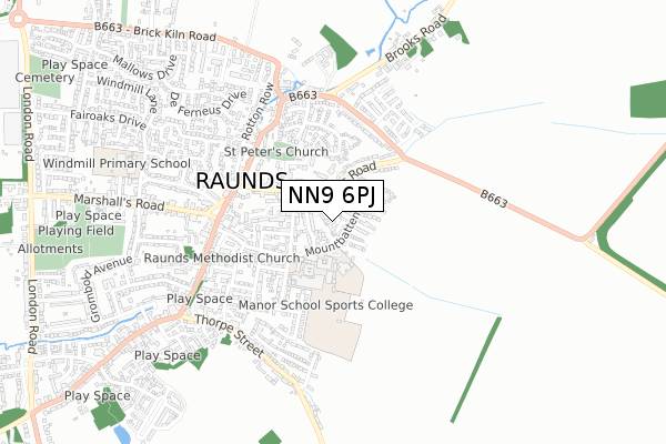 NN9 6PJ maps, stats, and open data