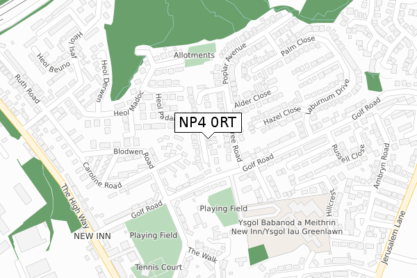 NP4 0RT maps, stats, and open data