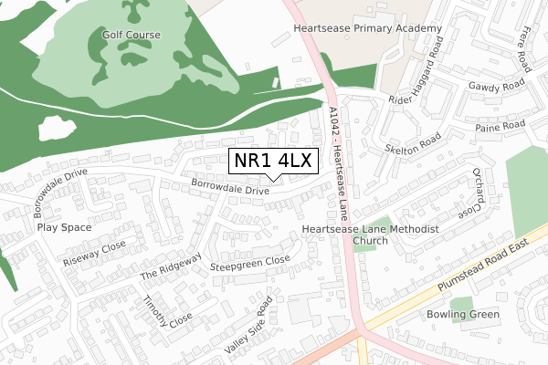 NR1 4LX maps, stats, and open data