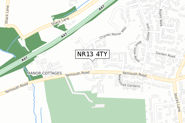 NR13 4TY maps, stats, and open data