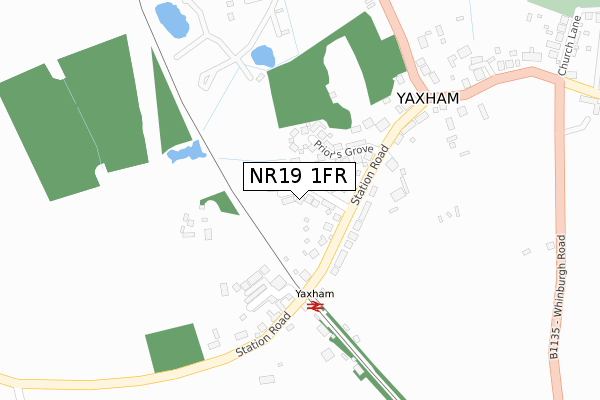 NR19 1FR maps, stats, and open data