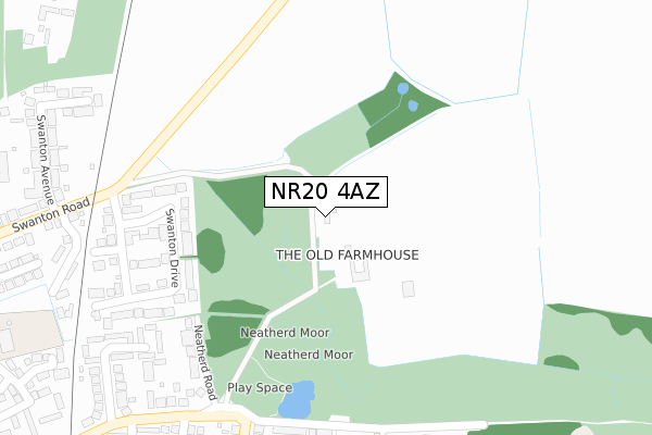 NR20 4AZ maps, stats, and open data