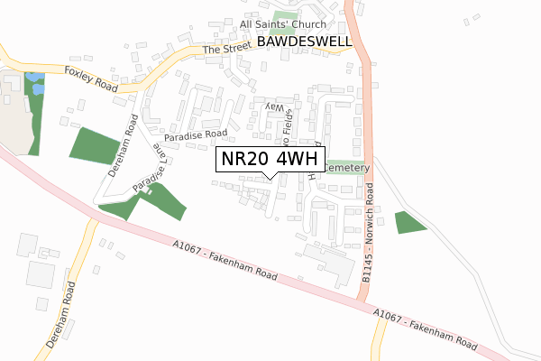 NR20 4WH maps, stats, and open data
