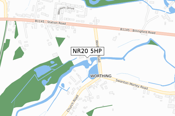 NR20 5HP maps, stats, and open data