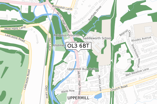 OL3 6BT maps, stats, and open data