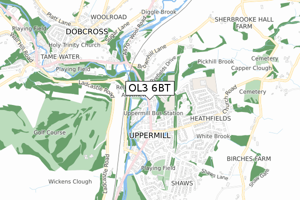 OL3 6BT maps, stats, and open data