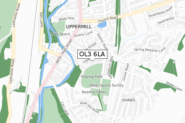 OL3 6LA maps, stats, and open data