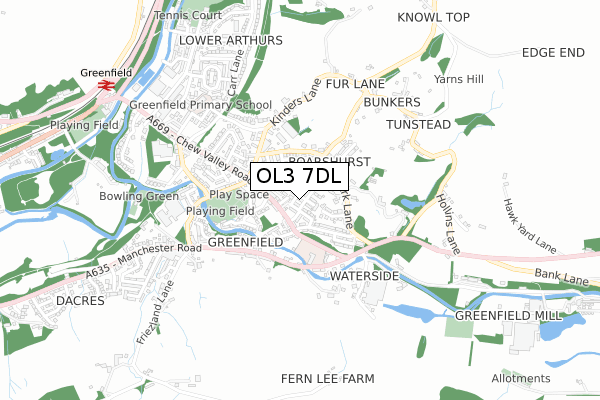 OL3 7DL maps, stats, and open data