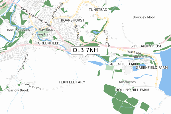 OL3 7NH maps, stats, and open data