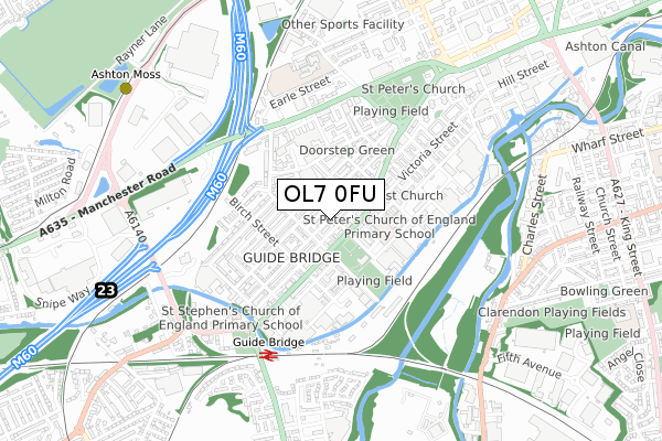 OL7 0FU maps, stats, and open data