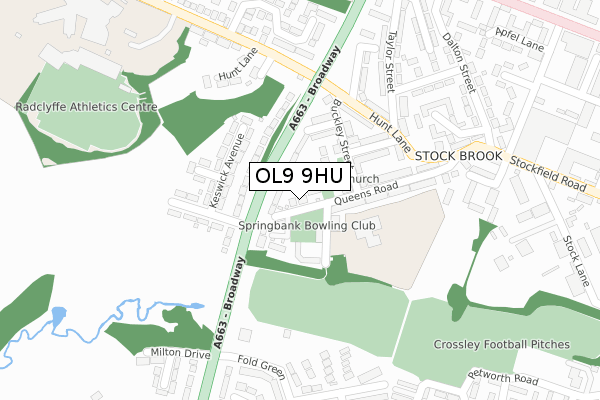 OL9 9HU maps, stats, and open data