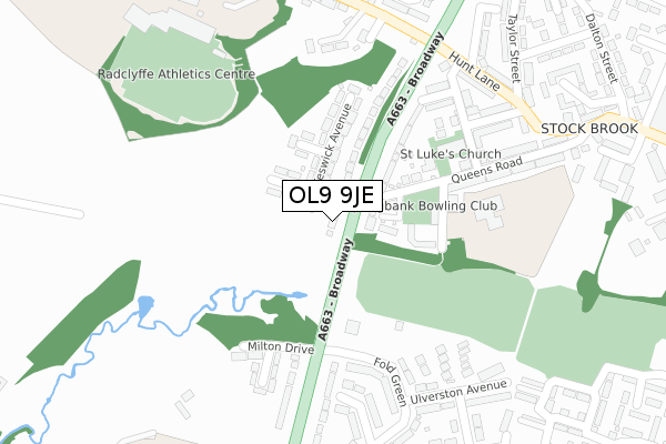 OL9 9JE maps, stats, and open data