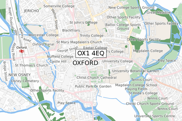 OX1 4EQ open data dashboard