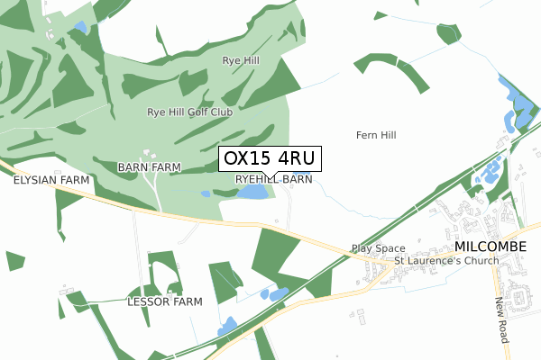OX15 4RU (Milcombe) open data dashboard